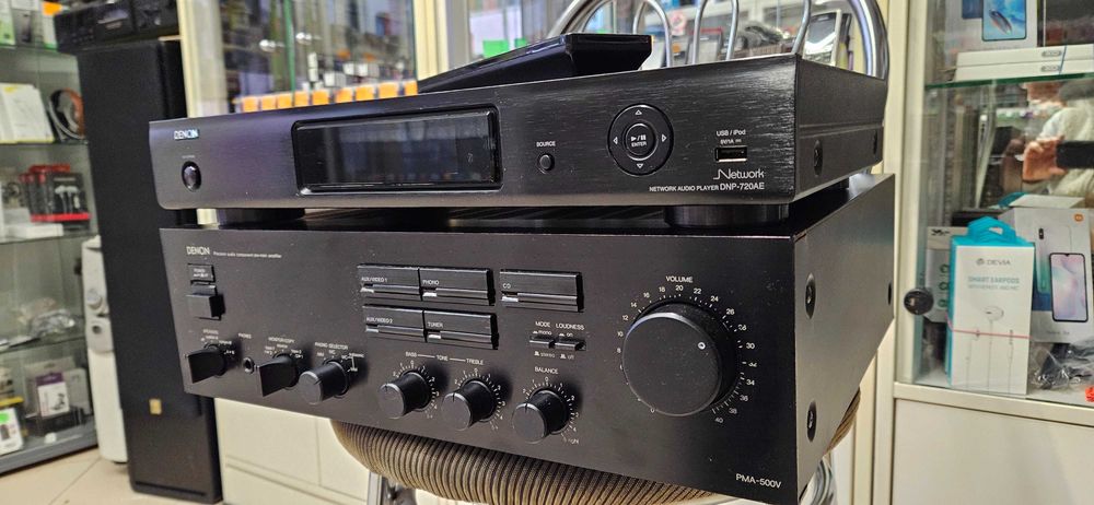 Denon PMA 500V+streamer DMP 720AE Gniezno • OLX.pl