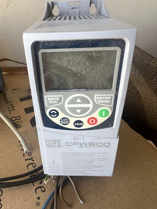 Variador de frequência Weg CFW 500 Bairro • OLX.pt
