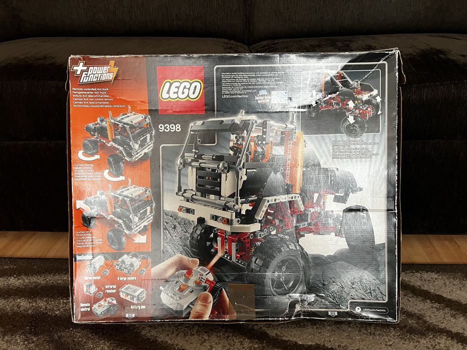 Pudełko do zestawu Lego Technic 9398 - Creawler 4x4 samochód terenowy ...