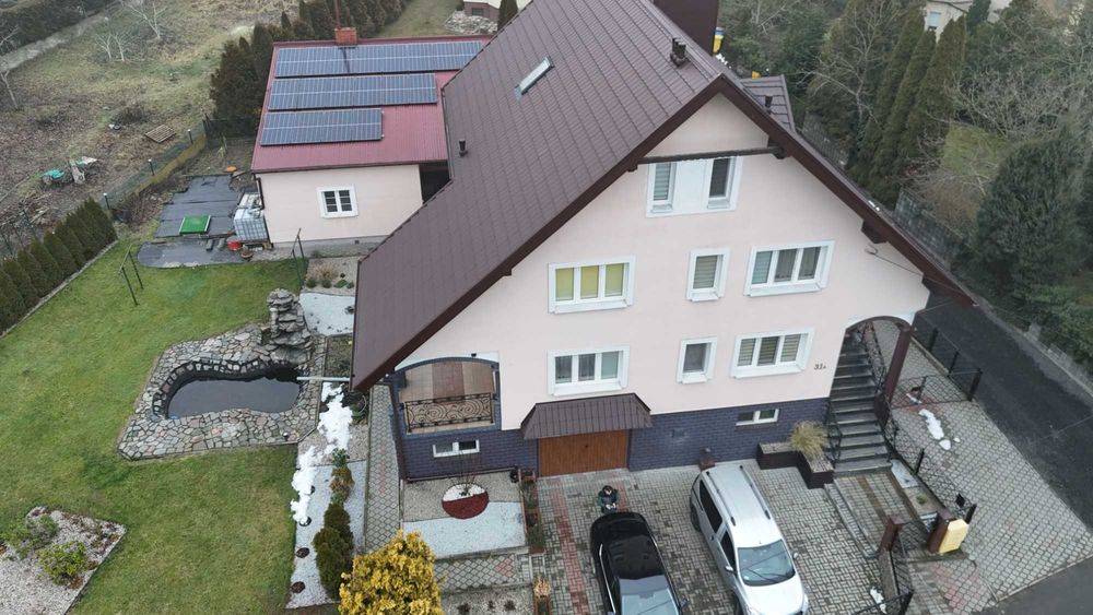 Dom w Nowym Mieście L.-4 kond. 274,98 m2 użytkowe+2 garaże zewnętrzne ...