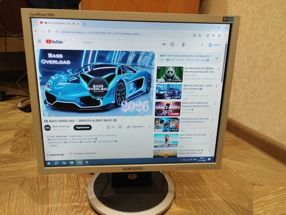 Монітор Samsung syncmaster 940n 19": 350 грн. - Монітори Вінниця на Olx