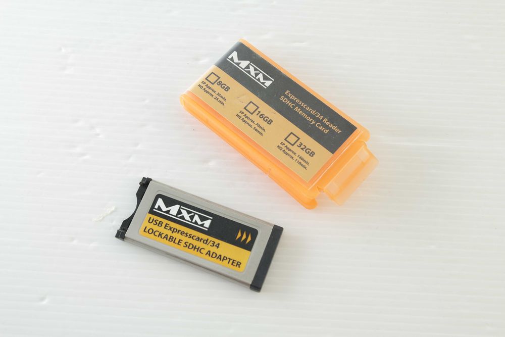 MxM ExpressCard Adapter SXS na SD/SDHC do Sony PMW EX1 EX3 Łomno • OLX.pl