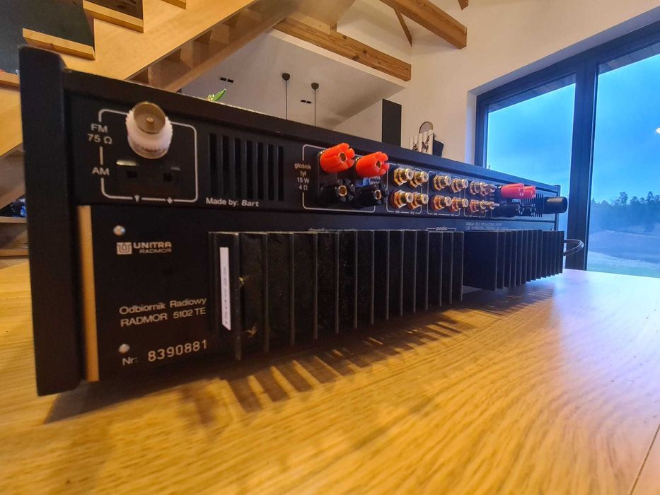Amplituner Radmor 5102 TE + Tuner AM 5122 FULL SERWIS w RADMOR, banany ...