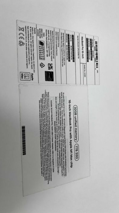 MacBook Pro M1 Max 16'' 32GB 1TB SSD Warszawa Mokotów • OLX.pl