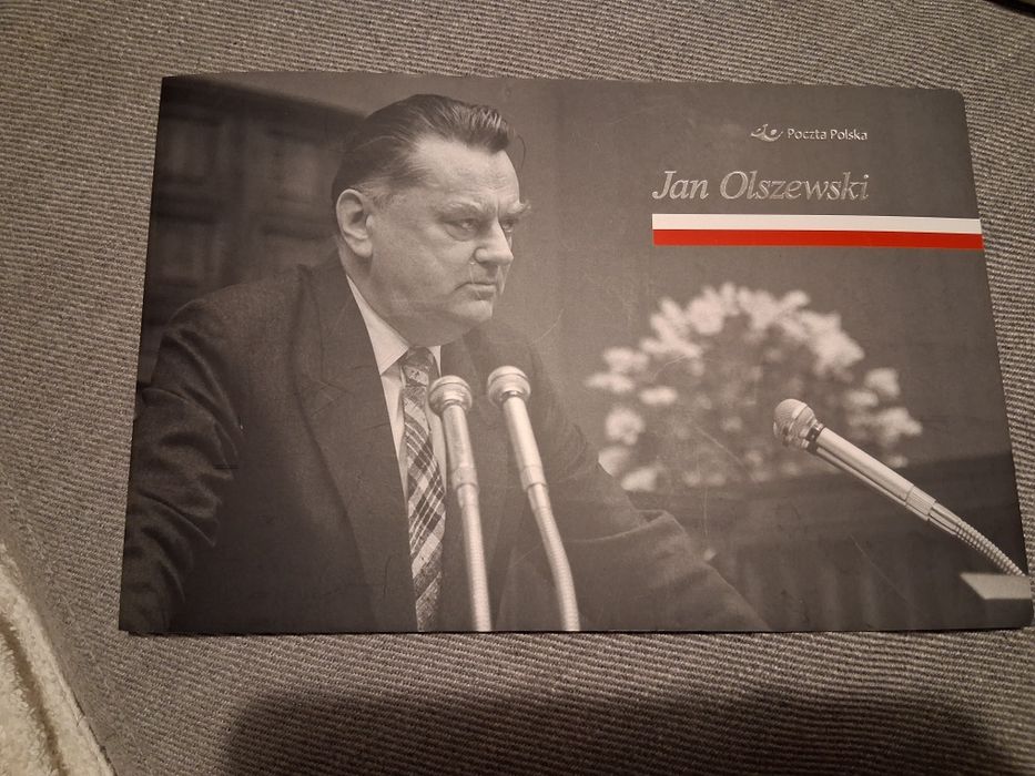Folder Jan Olszewski znaczek katalog Warszawa Mokotów • OLX.pl