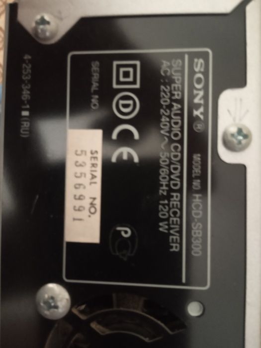 Домашній кінотеатр SONY HCD-SB 300: 2 750 грн. - Акустичні системи ...