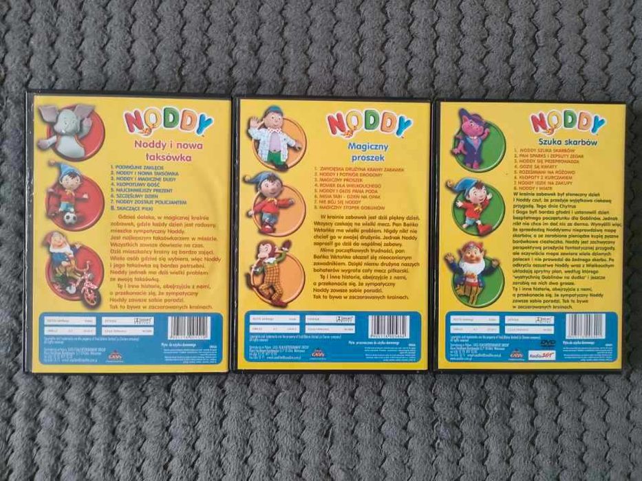 Noddy box 3 płyty DVD PL bajki Łódź Górna • OLX.pl