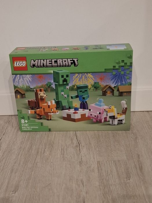 LEGO Minecraft "Baby Pig's Birthday Celebration" nr 21281 Żelechów • OLX.pl