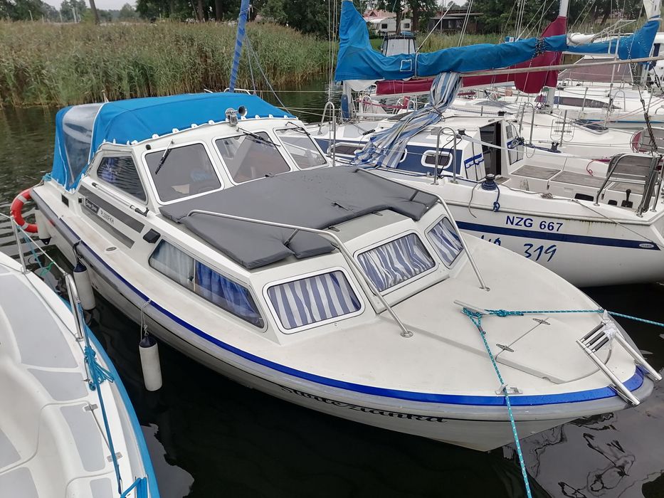 Saga 7000 spacerowa łódź motorowa houseboat kabinowa Wygryny • OLX.pl