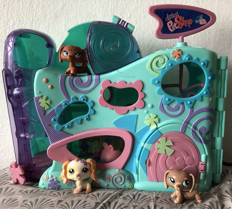 Littlest Pet Shop Lps Pop duży domek dog spaniel jamnik collie Warszawa ...
