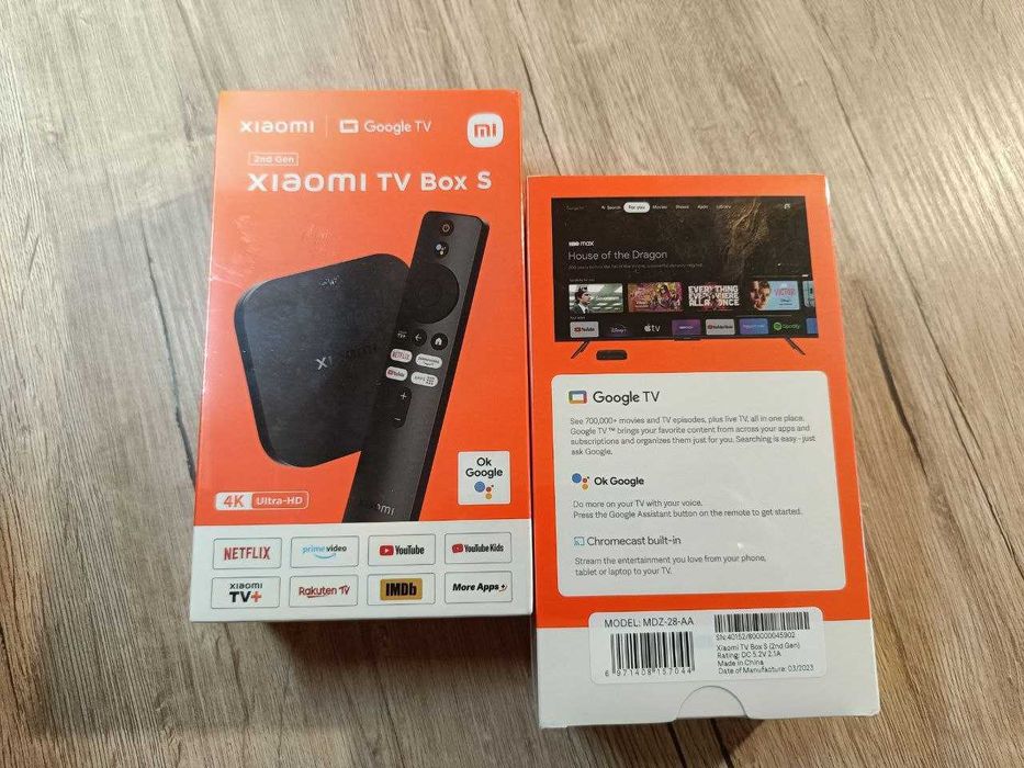 SmartTV Xiaomi Mi Box S 4K 2nd Gen (MDZ-28-AA) Медіаплеєр 2023: 2 599 ...