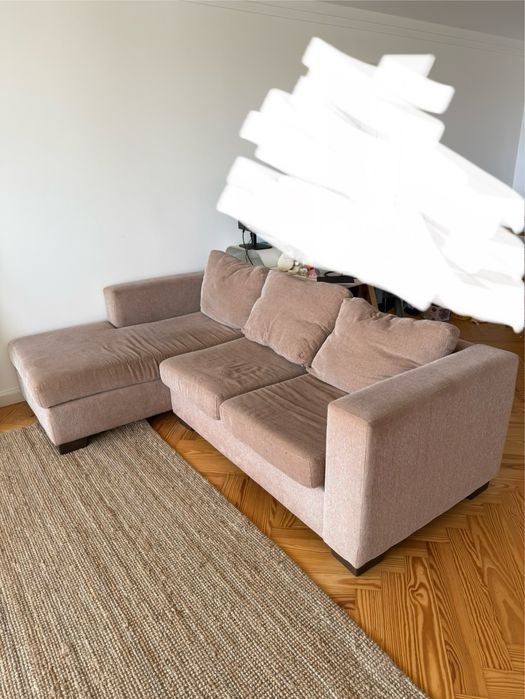 Sofá em L usado, boas condicoes Cascais E Estoril • OLX.pt