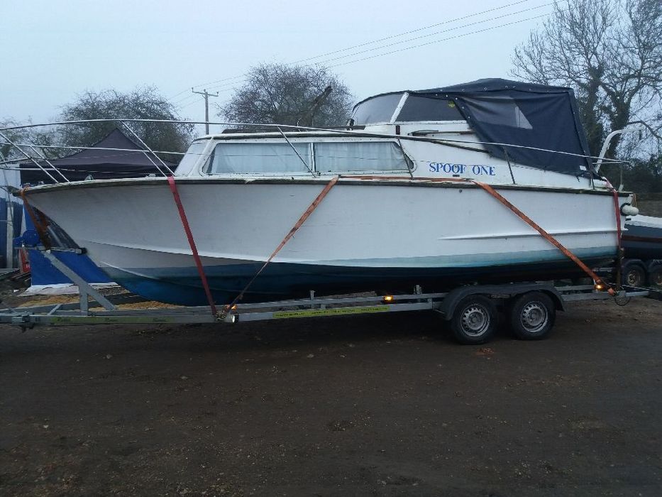 Jacht motorowodny CLEOPATRA 700 7m cruiser bmw Marine b190 houseboad ...