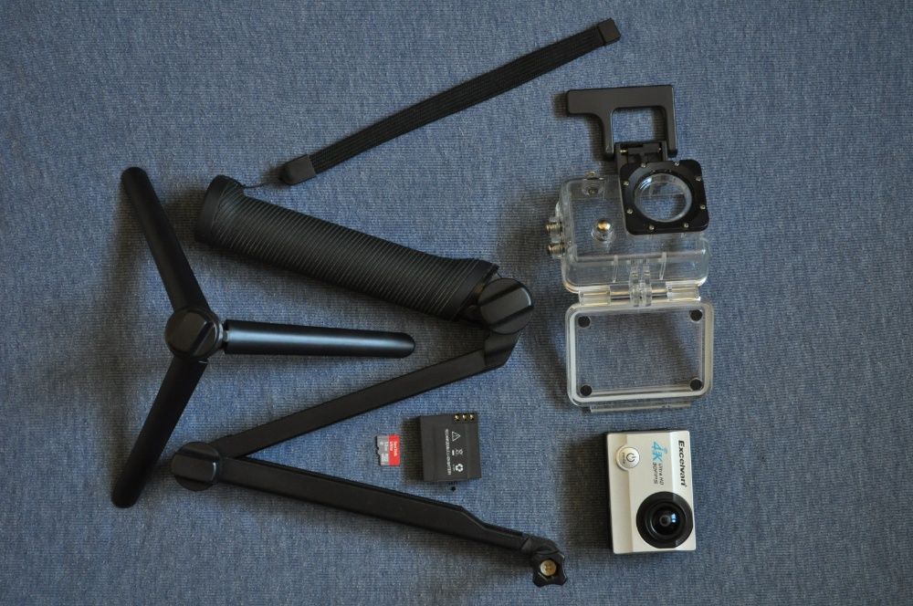 Kamera sportowa Excelvan 4K Ultra HD 30FPS z uchwytem Warszawa Targówek ...