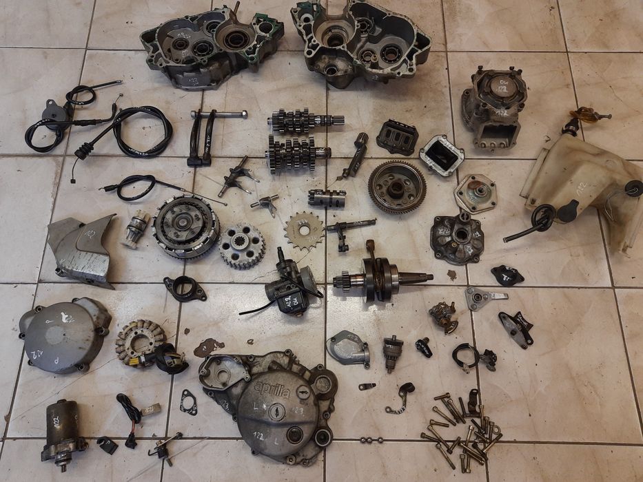 Silnik Rotax 122 części Aprilia rs sx rx gs mx etx Jelenia Góra ...