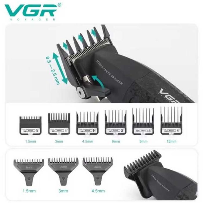 Набір для стрижки VGR Professional Limited Edition Stone Grey V-640: 2 460 грн. - Бритвы ...