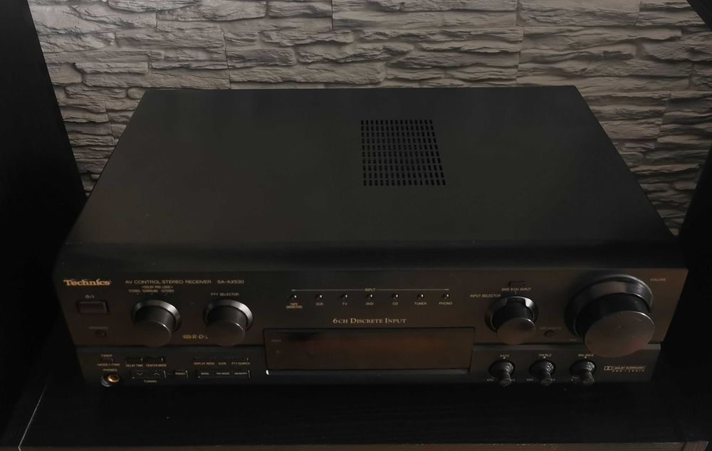 Amplituner Wzmacniacz Technics SA-AX530 PO PEŁNEJ KONSERWACJI 5.1 Żyrardów • OLX.pl