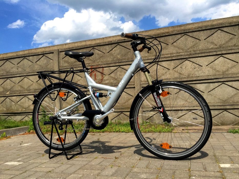 Rower RIESE&MULLER DELITE 26' Piasta ROHLOFF Hydraulika Magura Manitou ...