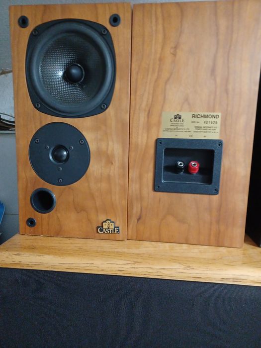 MERIDIAN 201 MKIII Pré Amplificador + Colunas Castle Richmond e Dac ...