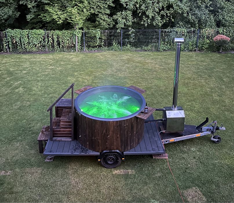 Balia Mobilna/Jacuzzi na kołach/Bania Kraków Bieżanów-Prokocim • OLX.pl
