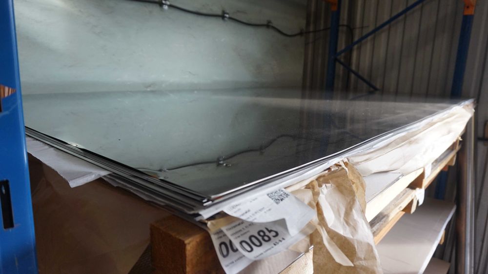 Blacha kwasoodporna, nierdzewna 0,5x1250x2500 gat. 1.4301/304 Toruń • OLX.pl