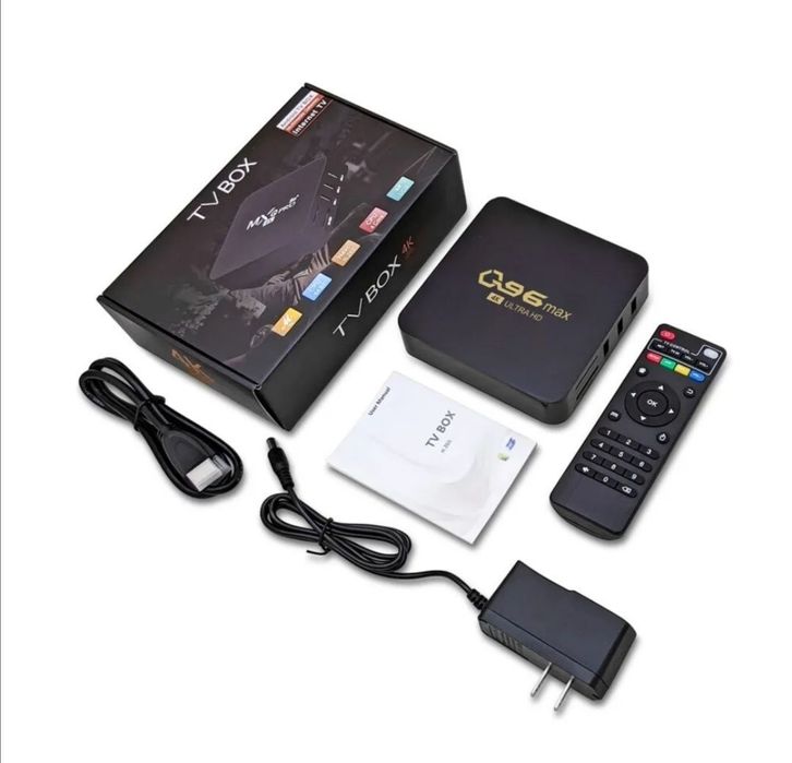 Полностью настроенны тв приставки Q96 Max новинка 2024 года хит продаж ...