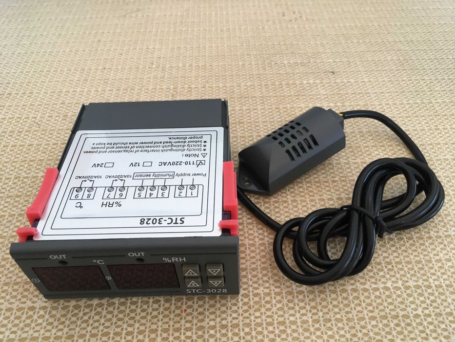 Controlador de temperatura e humidade STC-3028 Abraveses • OLX Portugal