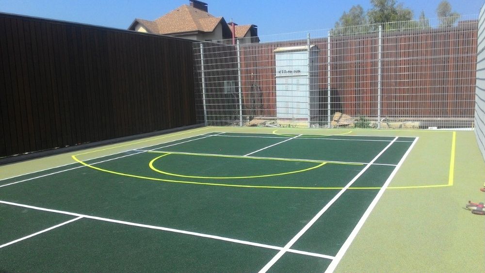 Покрытие из резиновой крошки. Спортивное резиновое покрытие - Гума ...