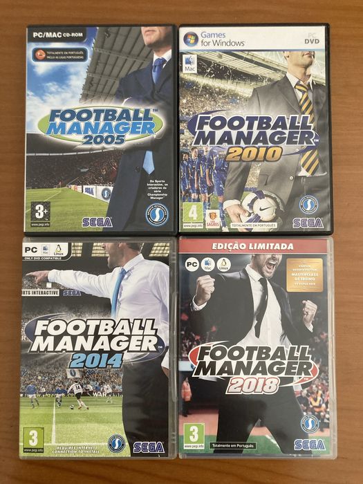 Football Manager PC Game (2005,2010,2014,2018) Mafamude E Vilar Do ...