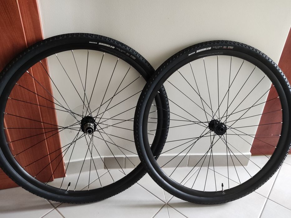 Koła Merida Comp Sl 12mm sztywne osie + opony Maxxis Rambler Wrocław ...