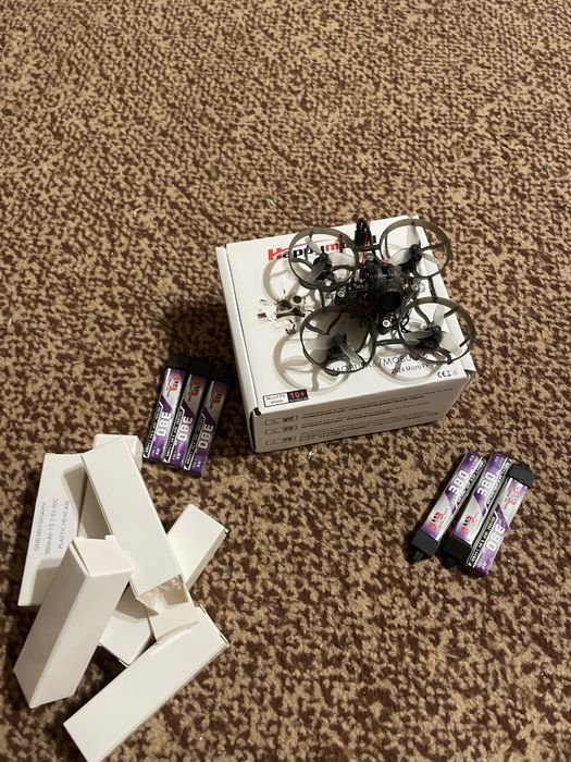 Mobula 6 fpv 2024 betafpv happymodel повен комплект з акумами.: 4 249 ...