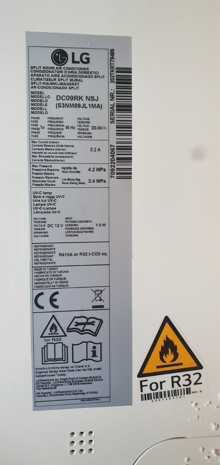 Klimatyzator ścienny lg dc09rk nsj jednostka wewnętrzna LG DCO9RK.NSJ ... Klimatyzator ścienny lg dc09rk nsj jednostka wewnętrzna LG DCO9RK.NSJ ...