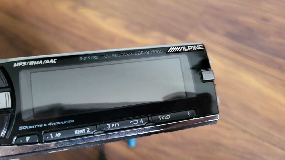 Radio Alpine CDE-9882Ri CD USB MP3 Warszawa Śródmieście • OLX.pl
