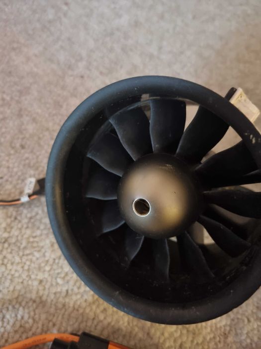 RC EDF Turbina 12 łopatkowa z silnikiem elektrycznym i regulatorem Bytom • OLX.pl