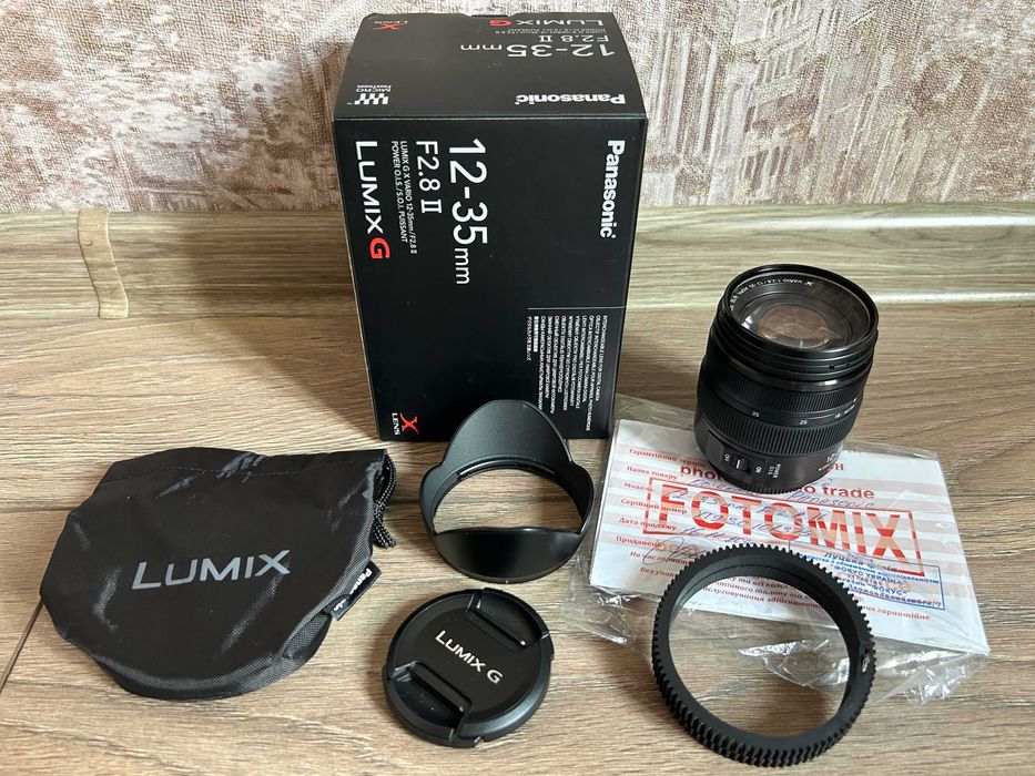 Panasonic Lumix G X Vario 12-35mm f/2.8 II Follow focus,світлофільтр: 18 000 грн. - Об'єктиви ...
