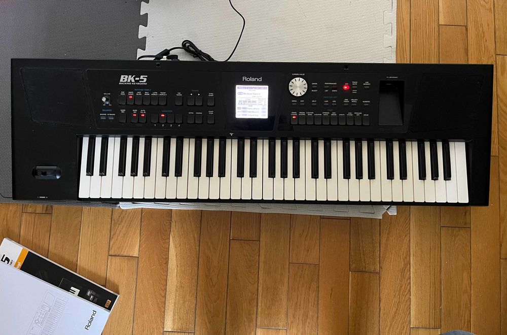 Keyboard Roland BK-5 zestaw jak nowy Głogów • OLX.pl