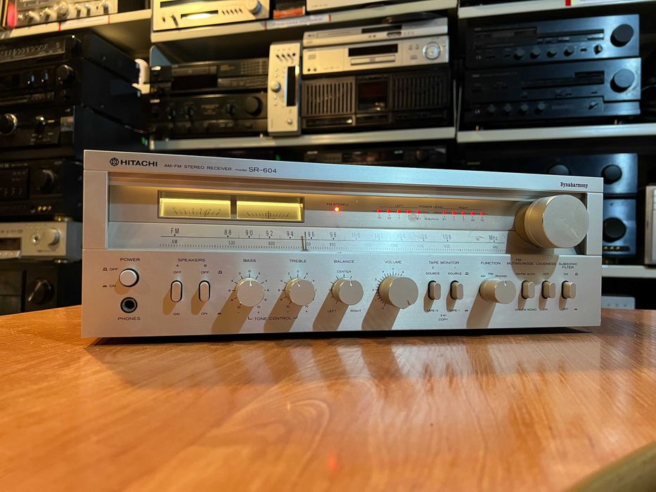 Amplituner Hitachi SR-604 Vintage, Made in Japan, Audio Room Olsztyn ...
