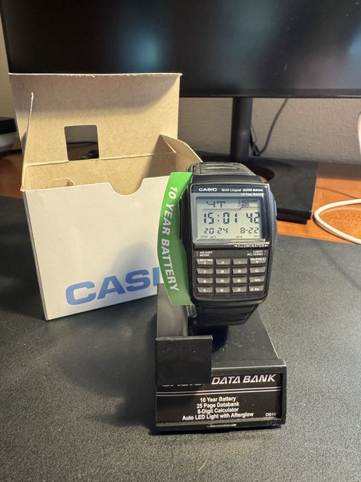 Casio DataBank Vintage Edgy DBC-32-1AES: 1 530 грн. - Наручные часы ...