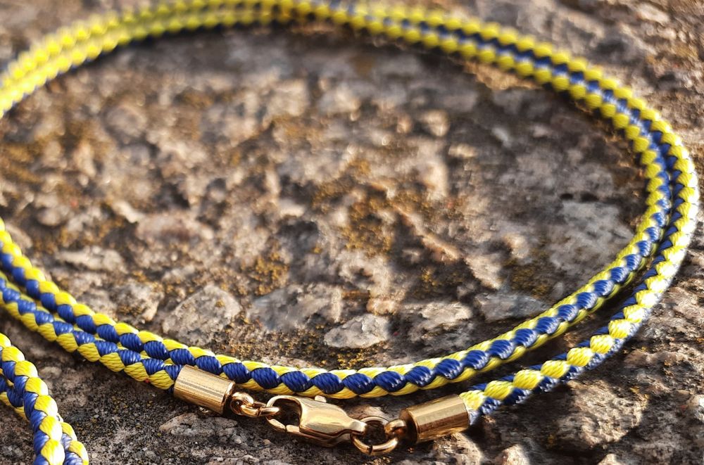 Шнурок на шею. Шнурок для крестика. Шнурок для кулона.: 165 грн ...