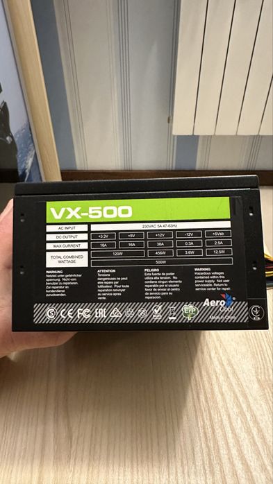 Блок живлення VX500: 500 грн. - Комплектуючі та аксесуари Київ на Olx