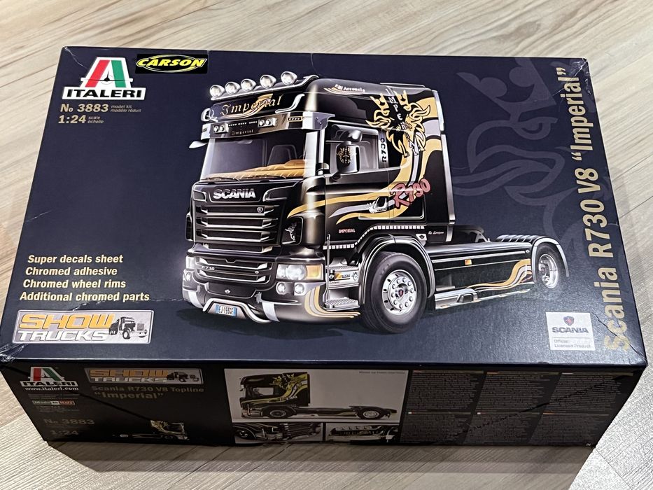 Model do sklejania Scania R730 V8 Rzeszów • OLX.pl
