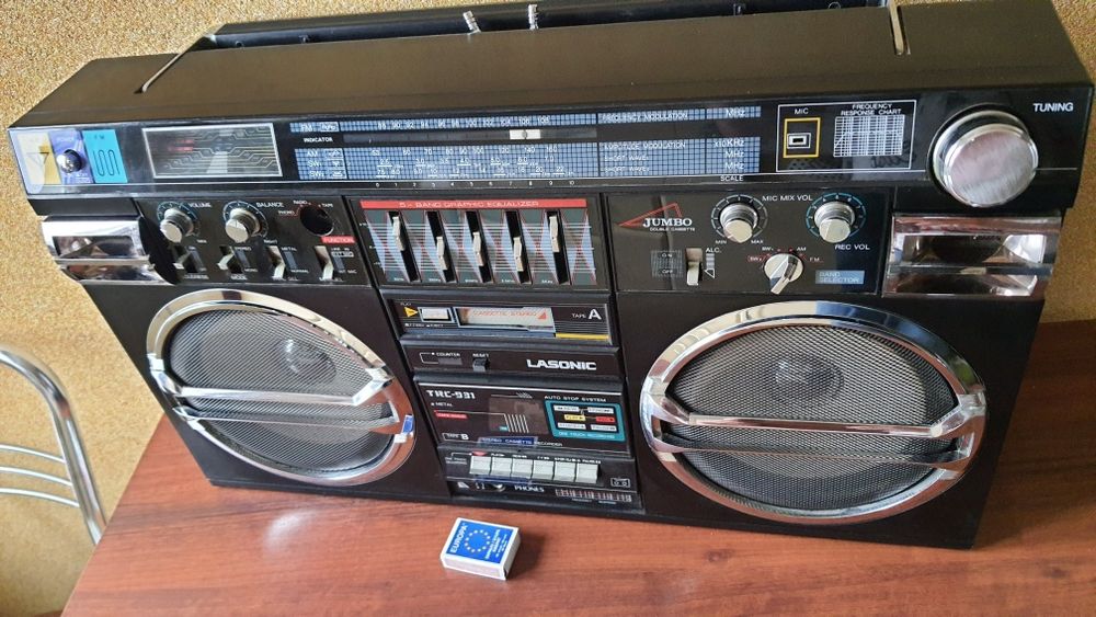 Radio magnetofon - stereo Boomboks - LASONIC TRC-931-- możliwa ZAMIANA ...