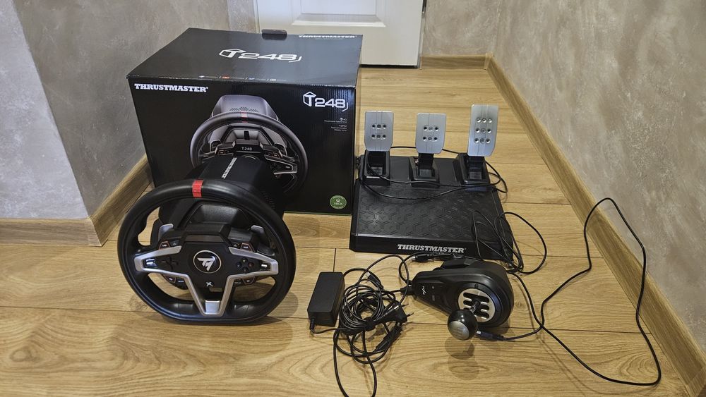 Kierownica Thrustmaster t248 + H-shifter pc xbox Lublin • OLX.pl
