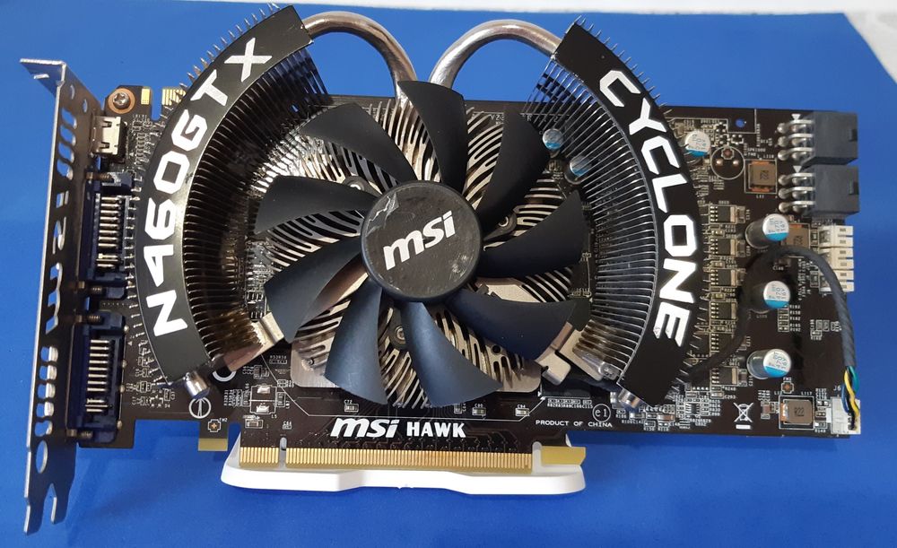 Відеокарта MSI GeForce GTX 460 Cyclone 1GB (1024MB) GDDR5 (256bit): 550 ...