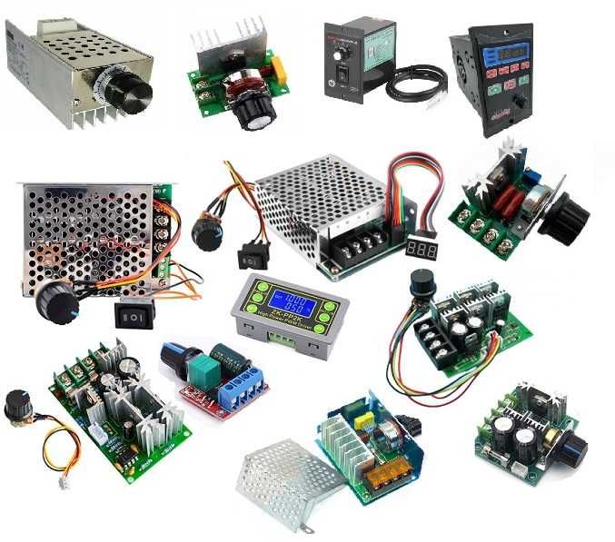 Диммер, Регулятор напряжения, мощности, оборотов PWM AC DC 220V, ШИМ ...