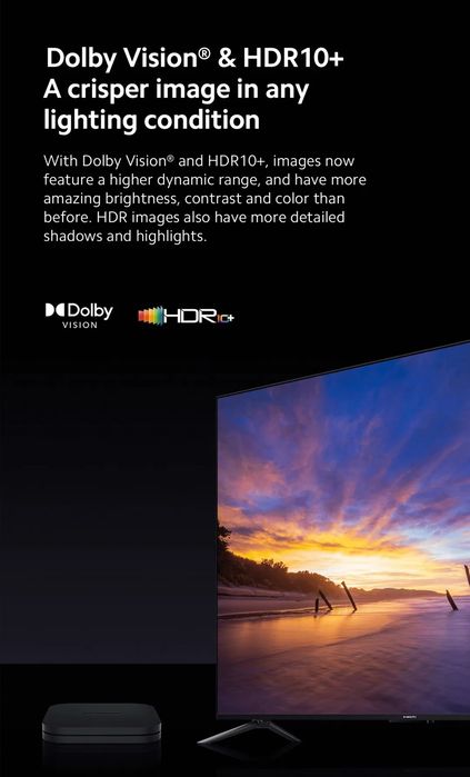 Xiaomi TV Box S 2nd Gen Smart TV 4K Global (MDZ-28-AA) смарт ТВ: 1 749 ...