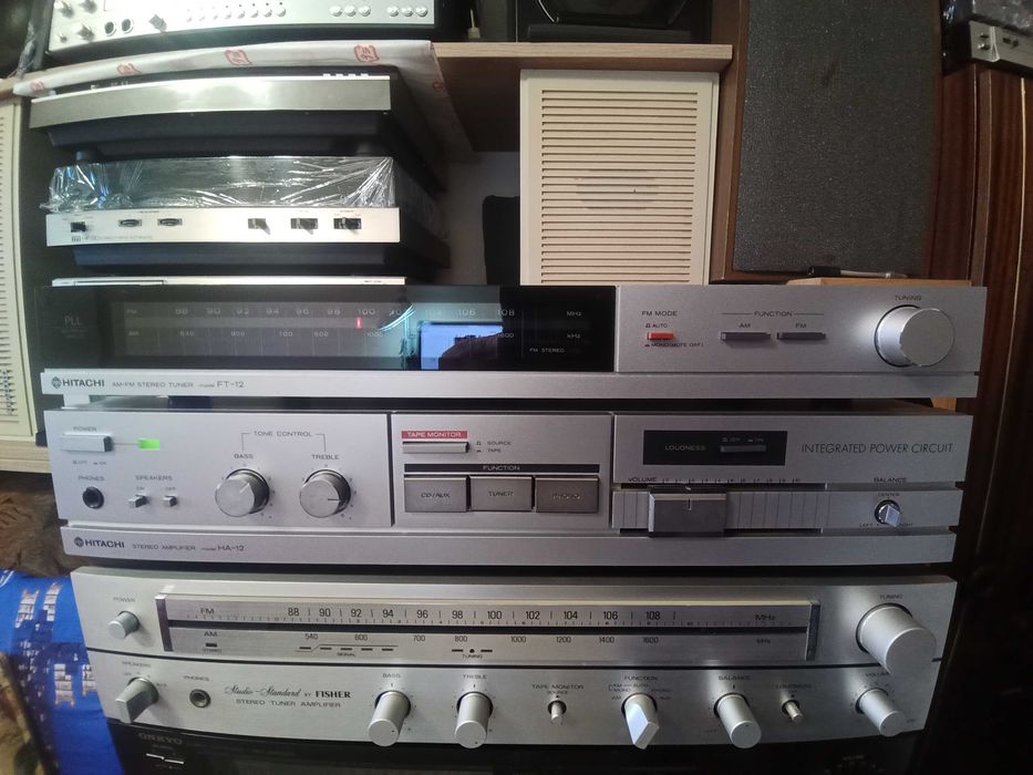 Підсилювач Hitachi HA-12 та тюнер Hitachi FT-12: 3 500 грн ...