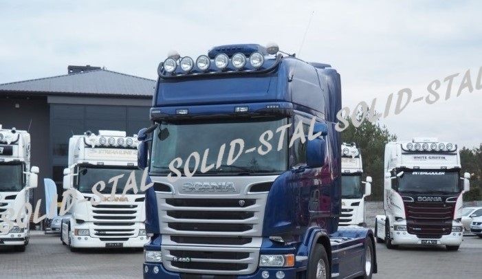 Orurowanie GÓRNE / RAMA DACHOWA Scania R / S Nowa ośw.LED SOLID -STAL ...