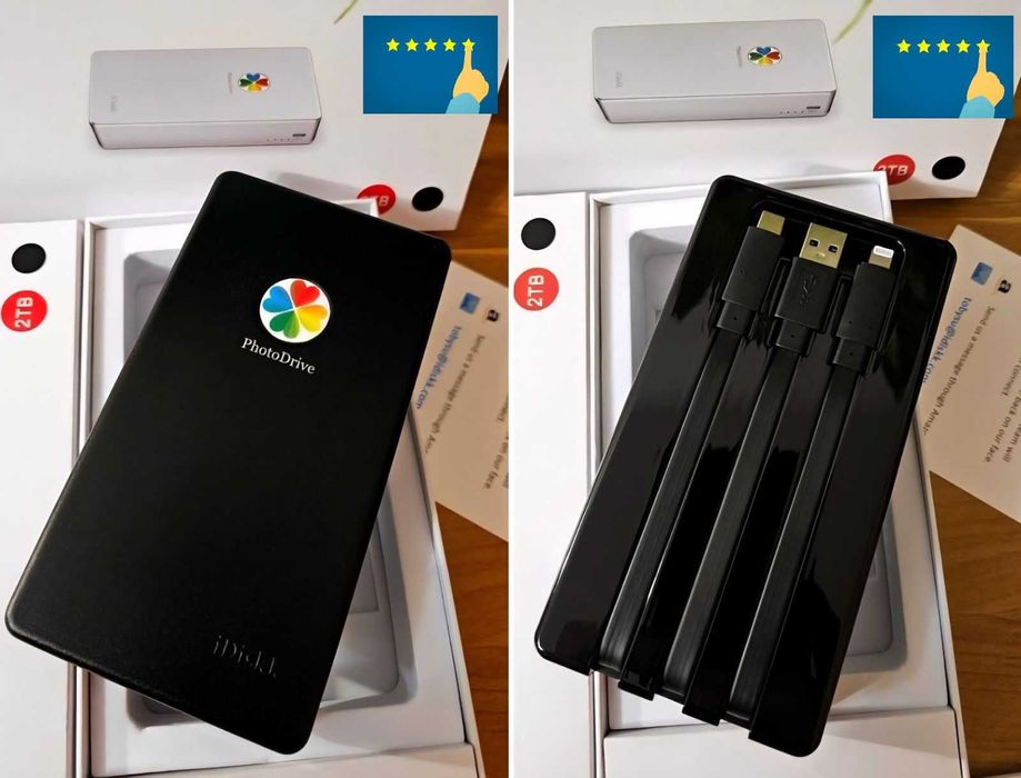 IDiskk USB HDD 2TB Apple iPhone iPad Macbook Android Windows Type-C: 3 100 грн. - Зовнішні ...