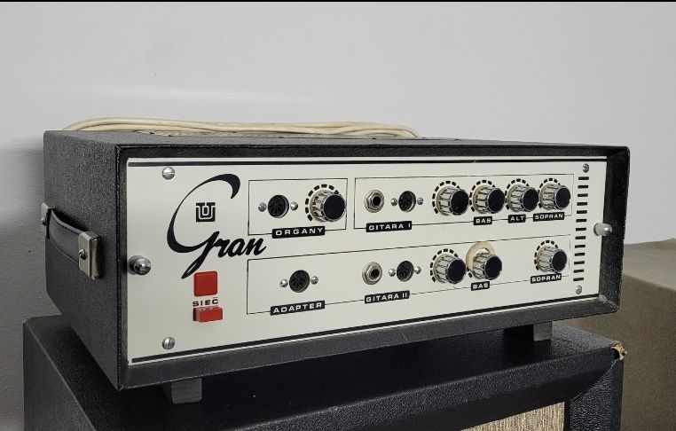 Wzmacniacz Gran Unitra dwa głośniki Warszawa Ursus • OLX.pl